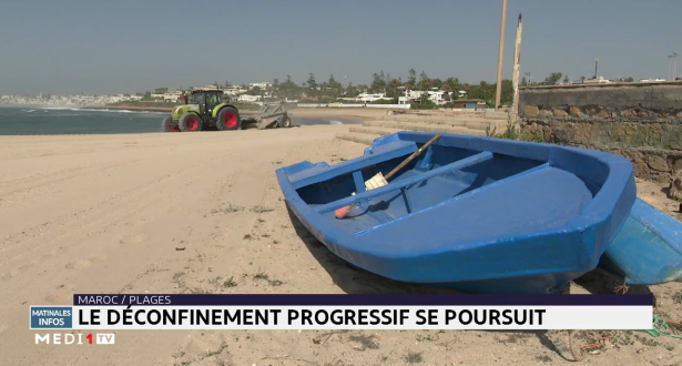 Maroc: les plages de Harhoura se préparent au déconfinement