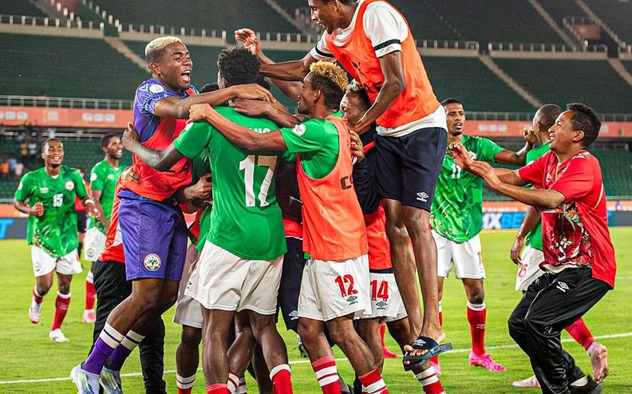 CHAN-2024 : Le Madagascar bat la Centrafrique 2-0