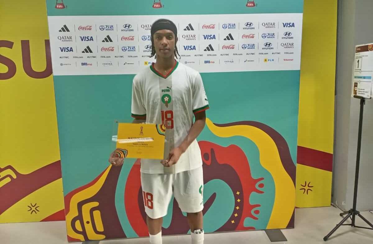 محمد حموني رجل مباراة المغرب وبنما